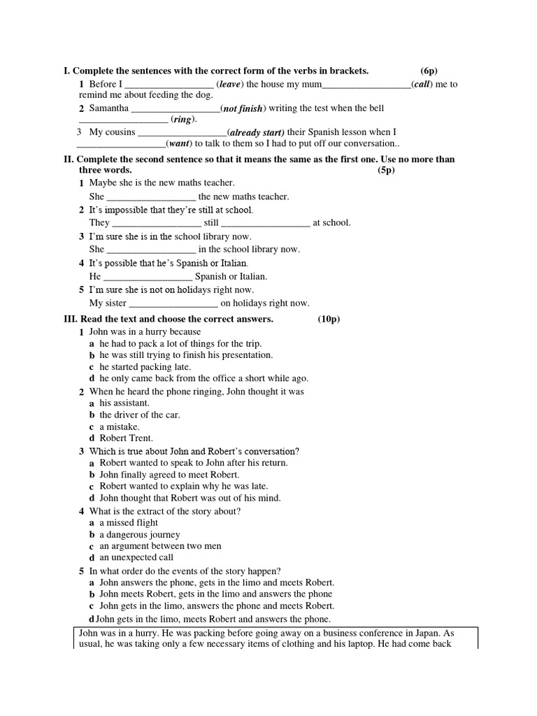 Exam Paper - HUMANITIES, Year 2, Summer Sessi | PDF