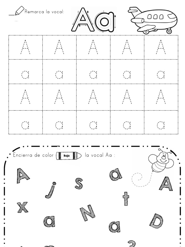 Cuadernillo Vocales Pdf