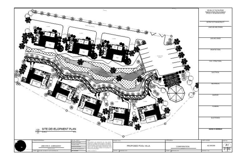 Villa Site Development Plan | PDF