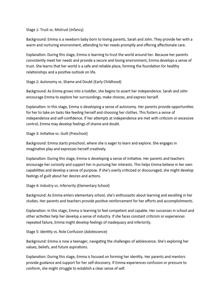 Stages of Human Devt | PDF