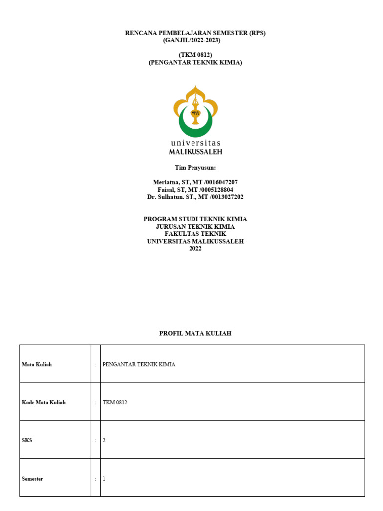 RPS PTK (Des 2022) 1 | PDF