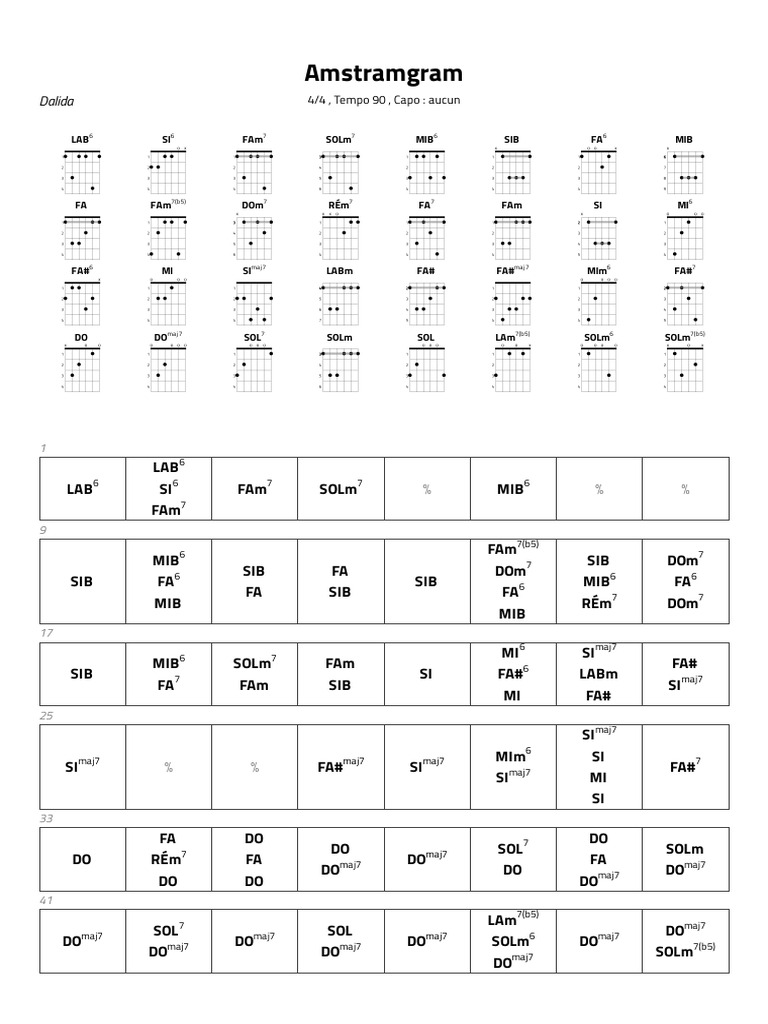 Amstramgram | PDF