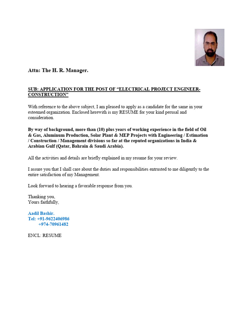 Aadil Bashir - Electrical Project Engineer | PDF | Photovoltaic System ...