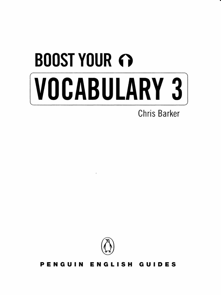 Boost Your Vocabulary 3 | PDF Boost Your Vocabulary 3 | PDF