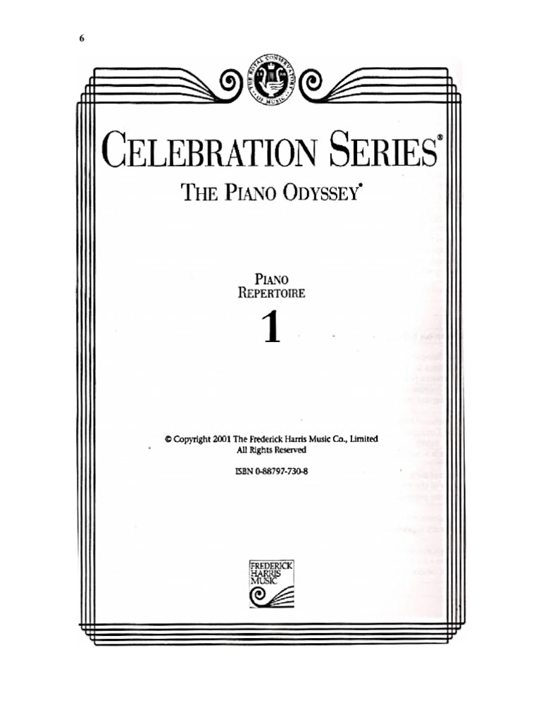 RCM Level 1 Repertoire Piano | PDF