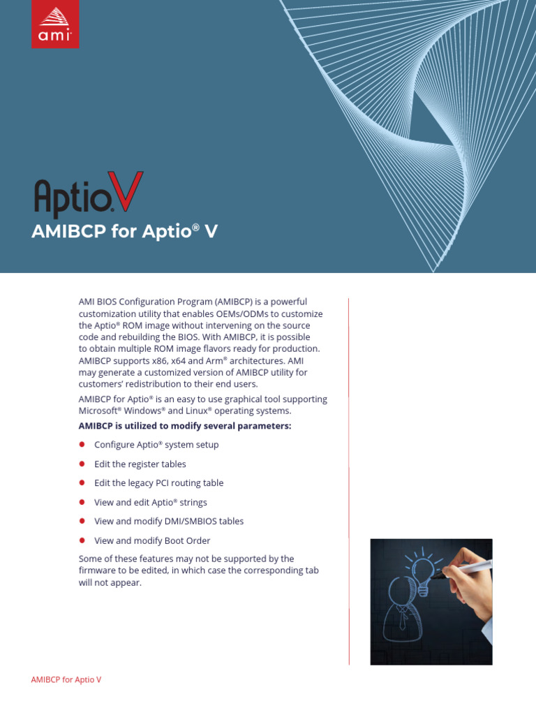 AMIBCP for Aptio Data Sheet PUB (1) | PDF
