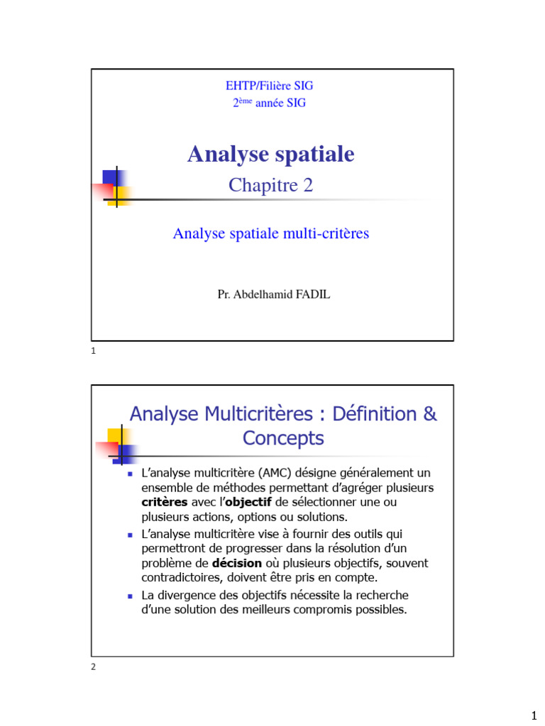 Analyse Multicritères : Concepts et Méthodes | PDF