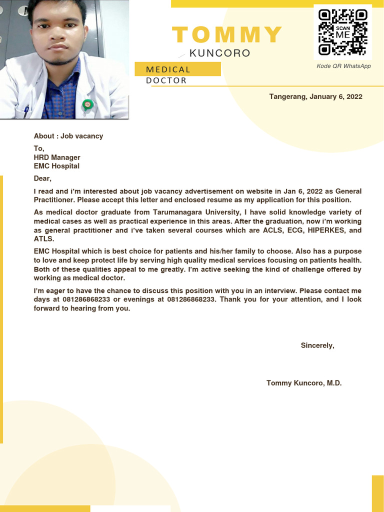 General Practitioner Job Application | PDF