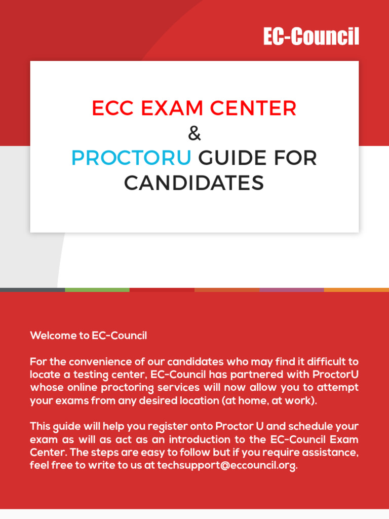 Proctoru Ecc Exam Center Guide | PDF | Business