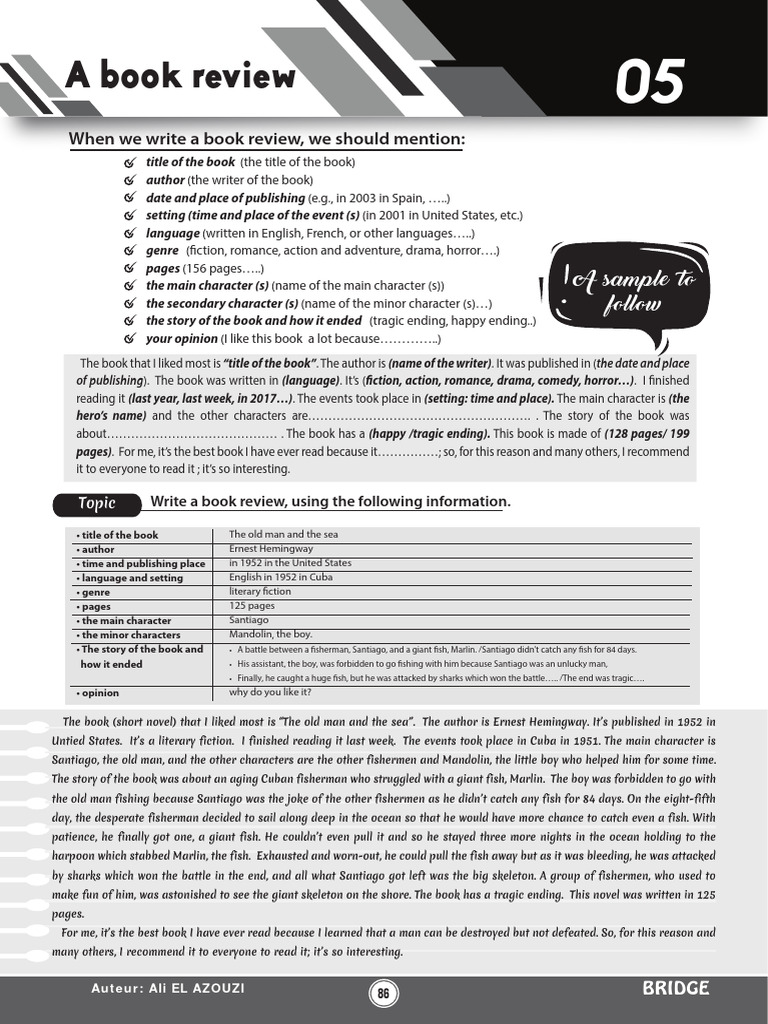 5a-book-review-summary-and-practice | PDF