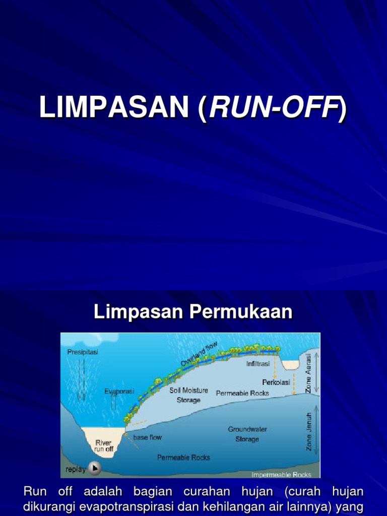 5 - Limpasan (Run-Off) | PDF
