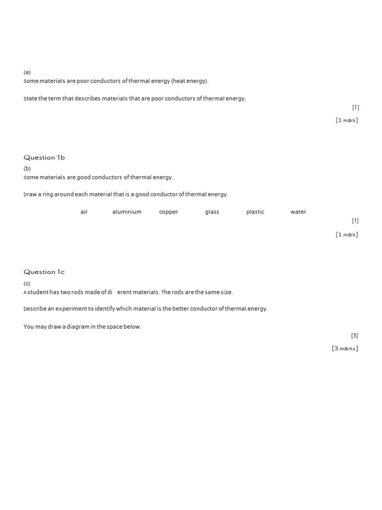 Thermal Physics W2 | PDF | Teaching Methods & Materials | Science & Mathematics