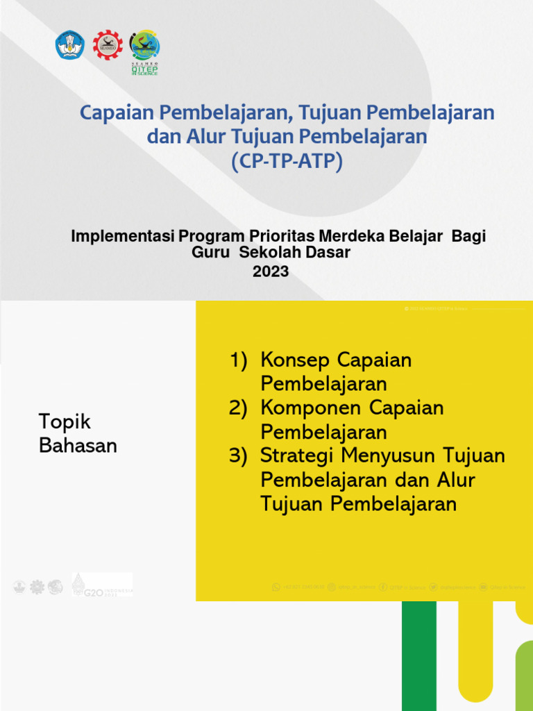 Cp-tp-Atp Jenjang SD | PDF