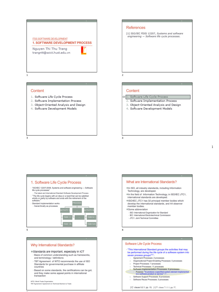 References: 1. Software Development Process | PDF
