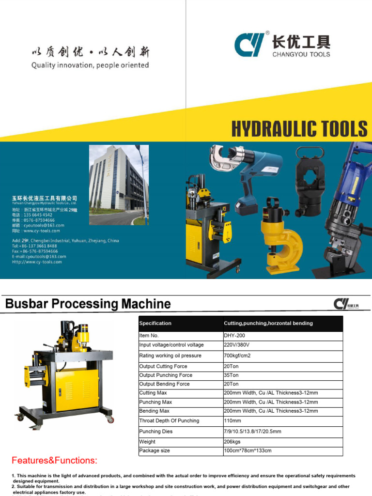 Catalog Changyou Tools | PDF