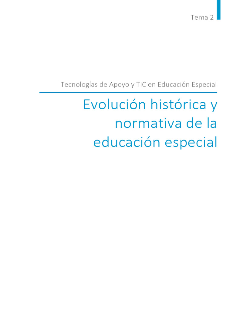 Tema 2 TIC Máster de Educación Especial | PDF