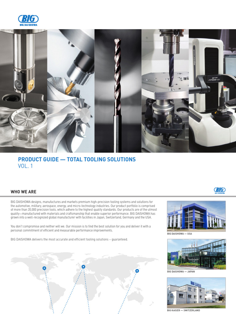 BIG DAISHOWA Product Guide Vol 1 | PDF | Computers | Technology & Engineering