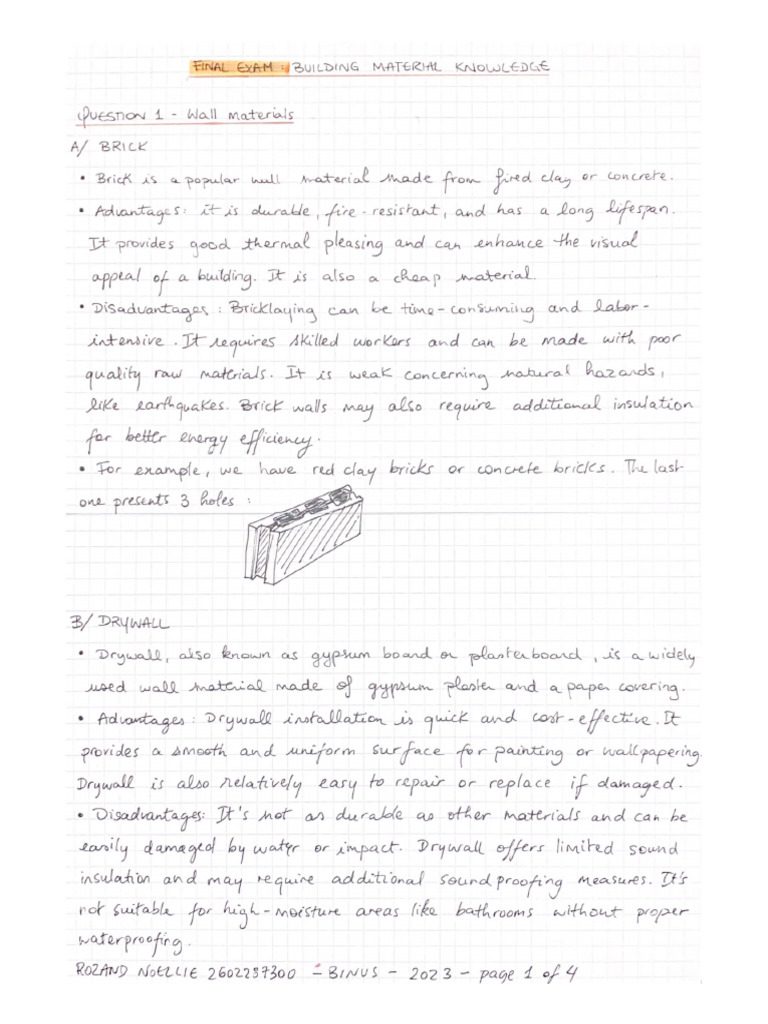 Final Exam BMK | PDF