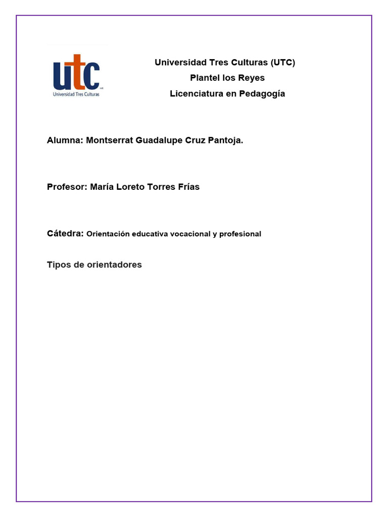 Cruz Pantoja Montserrat Actividad 3 | PDF | Ciencias sociales | Salud y ...