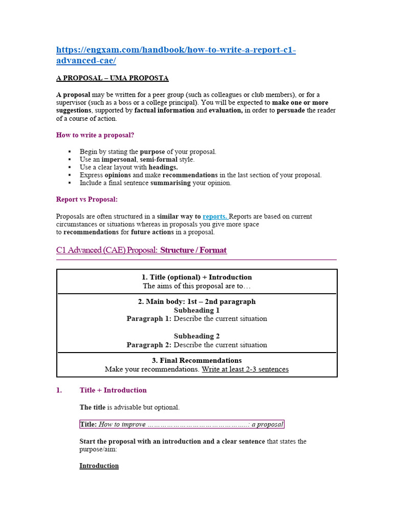 CAE - Writing Examples | PDF