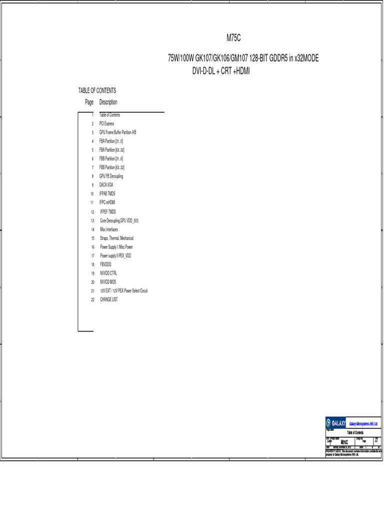 Galaxy GTX 1060 1070 M75C | PDF