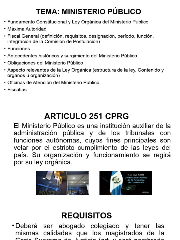 Articulo 251 Cprg | PDF
