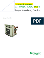 HVX 12kV-17.5kV-24kV-36kV-40.5kV Selection Manual in English | PDF ...