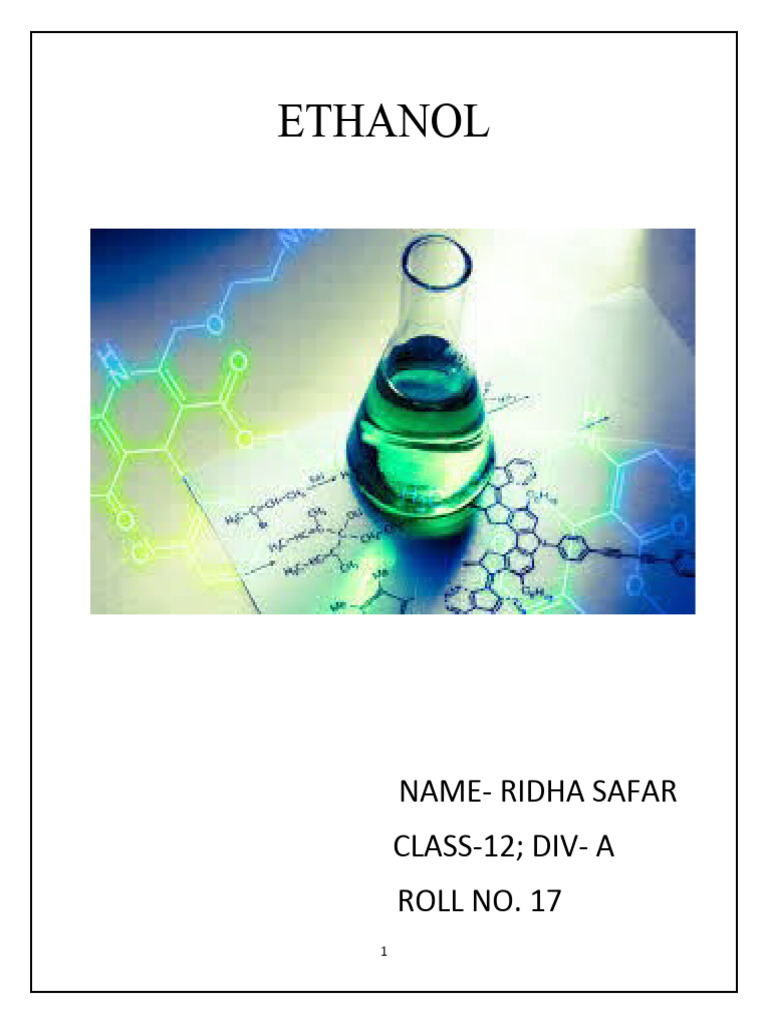 Fermentation of Ethanol new XII | PDF