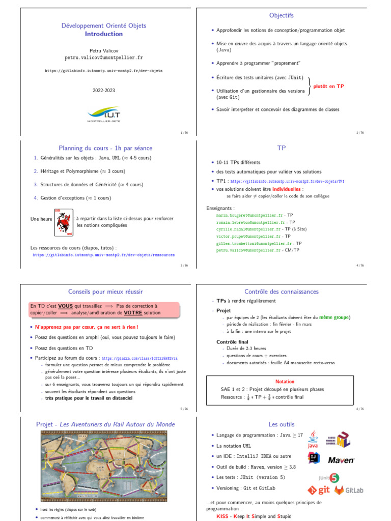 Cours de Développement Orienté Objet en Java | PDF