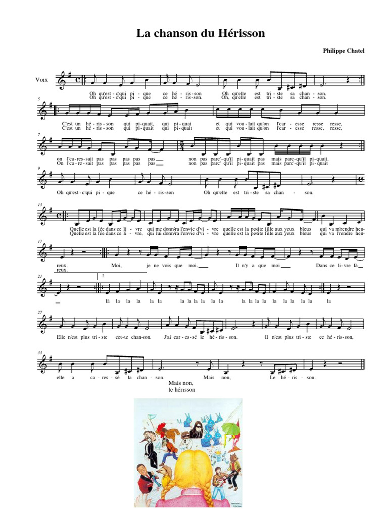 La Chanson Du Herisson | PDF