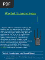 Accessing Wavlink Extender Setup Guide | PDF | Wi Fi | Computer Network