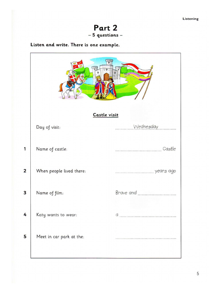 Student's Book - Flyers 2 - 2018 (1) | PDF