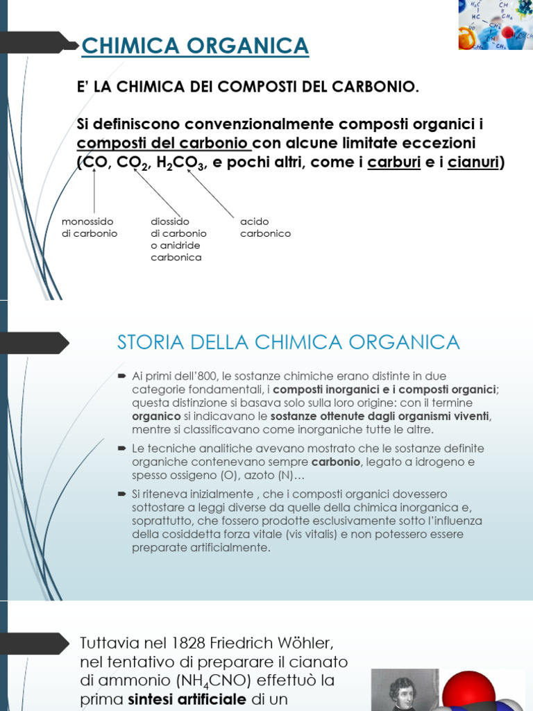 Appunti - Introduzione Alla Chimica Organica | PDF
