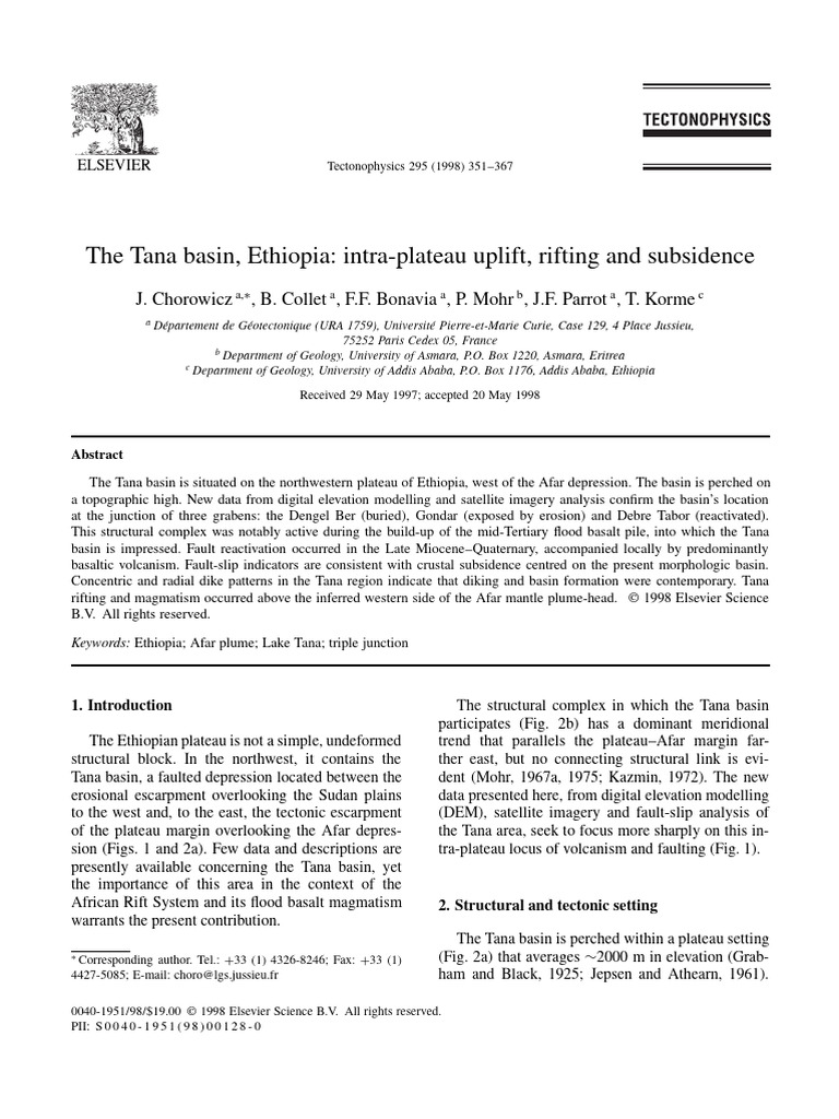 The_Tana_basin_Ethiopia_intra_plateau_up | PDF