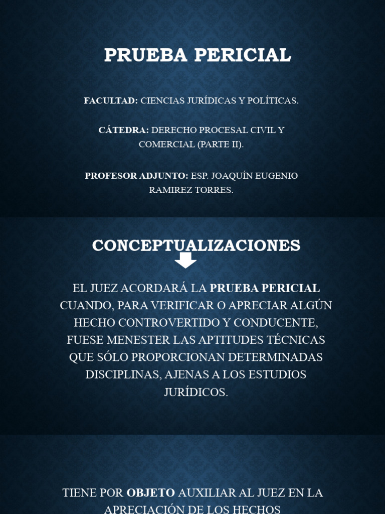 Prueba Pericial | PDF