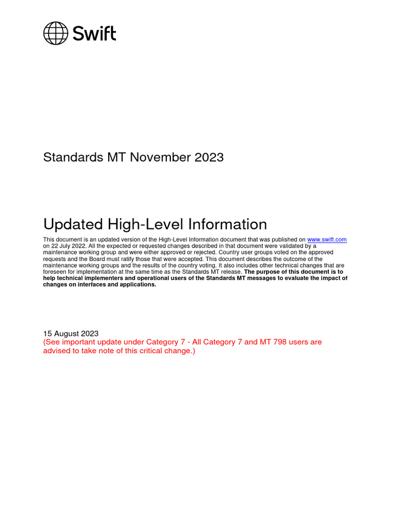 STDSMT Nov 2023 Upd H LVL Info 20230815 | PDF