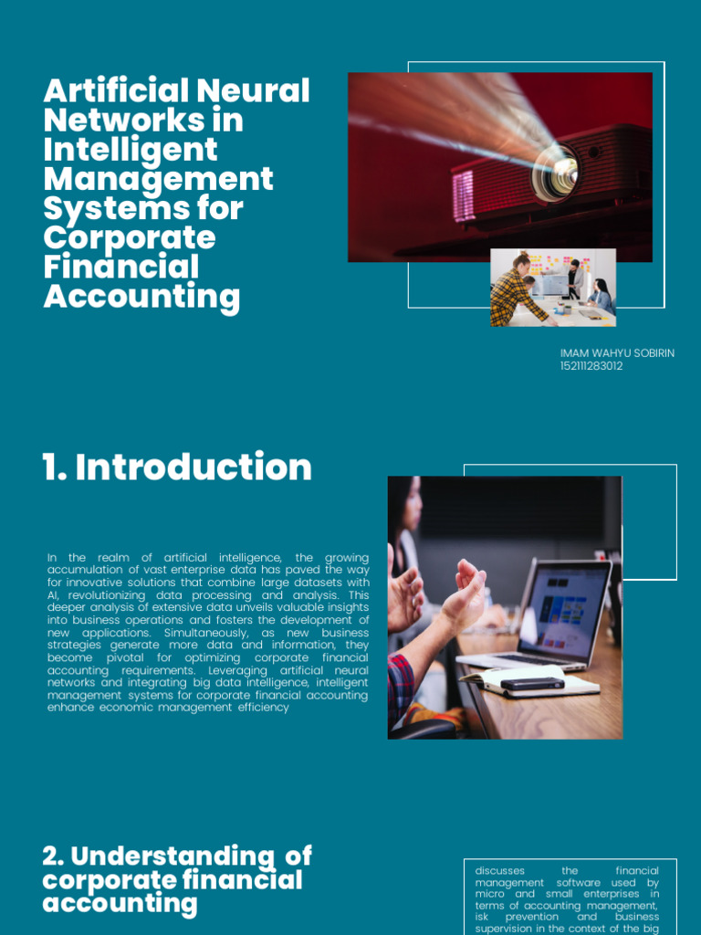 Enhancing Corporate Financial Accounting With Artificial Neural ...