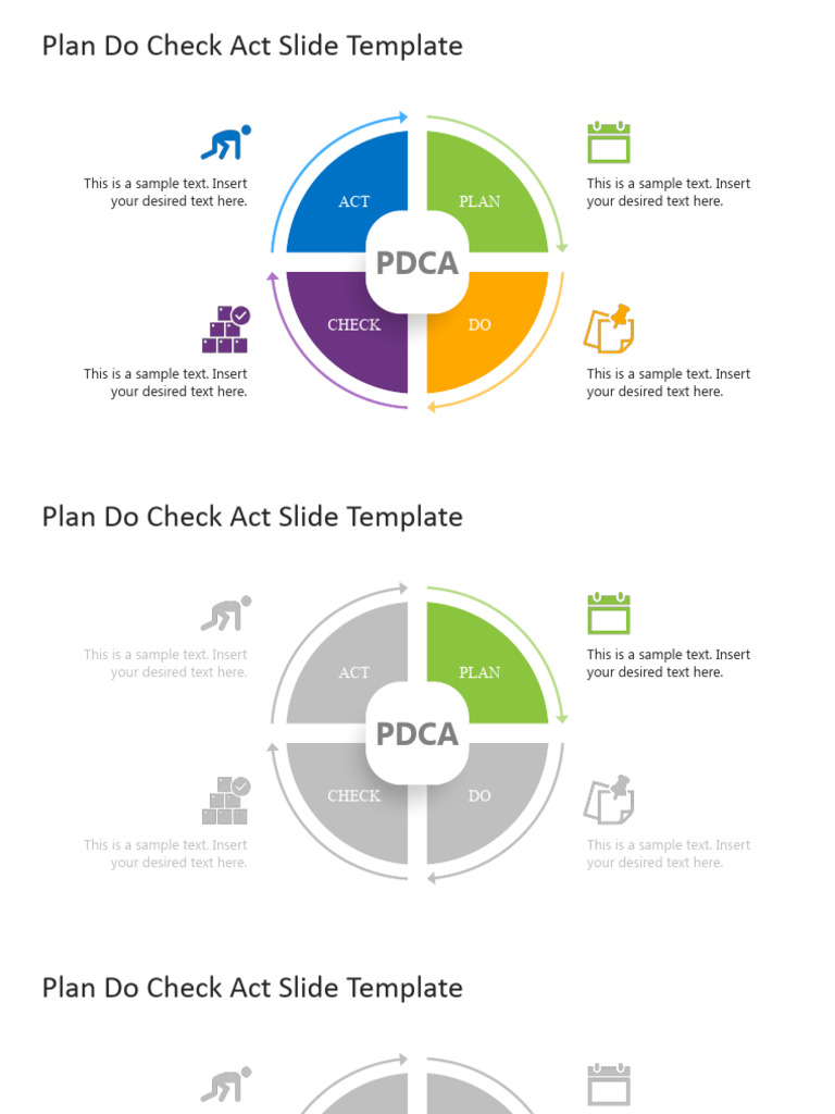 FF0461 01 Plan Do Check Act Powerpoint Template 16x9 1 | PDF