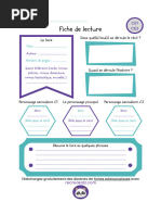 Fiches de Lecture CE1 : Comptines et Vocabulaire | PDF