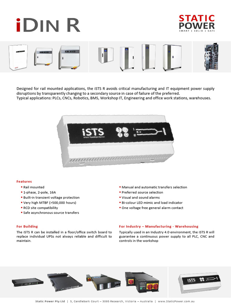 ISTS Model R | PDF