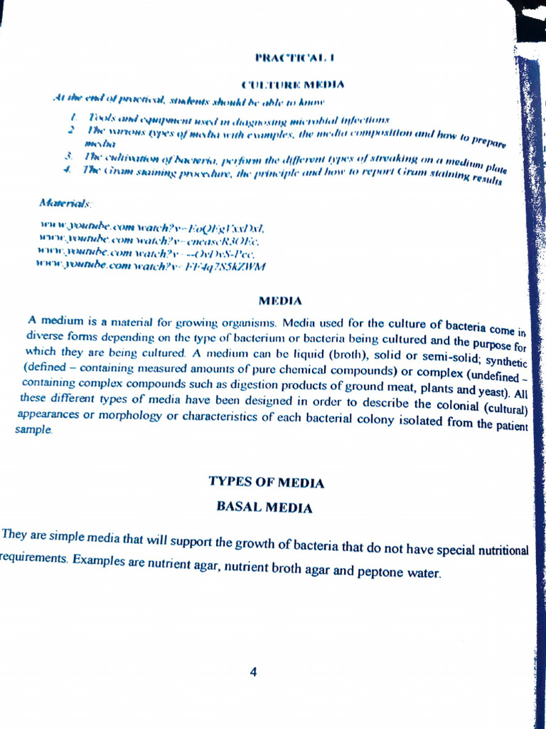 Microbiology Lab | PDF