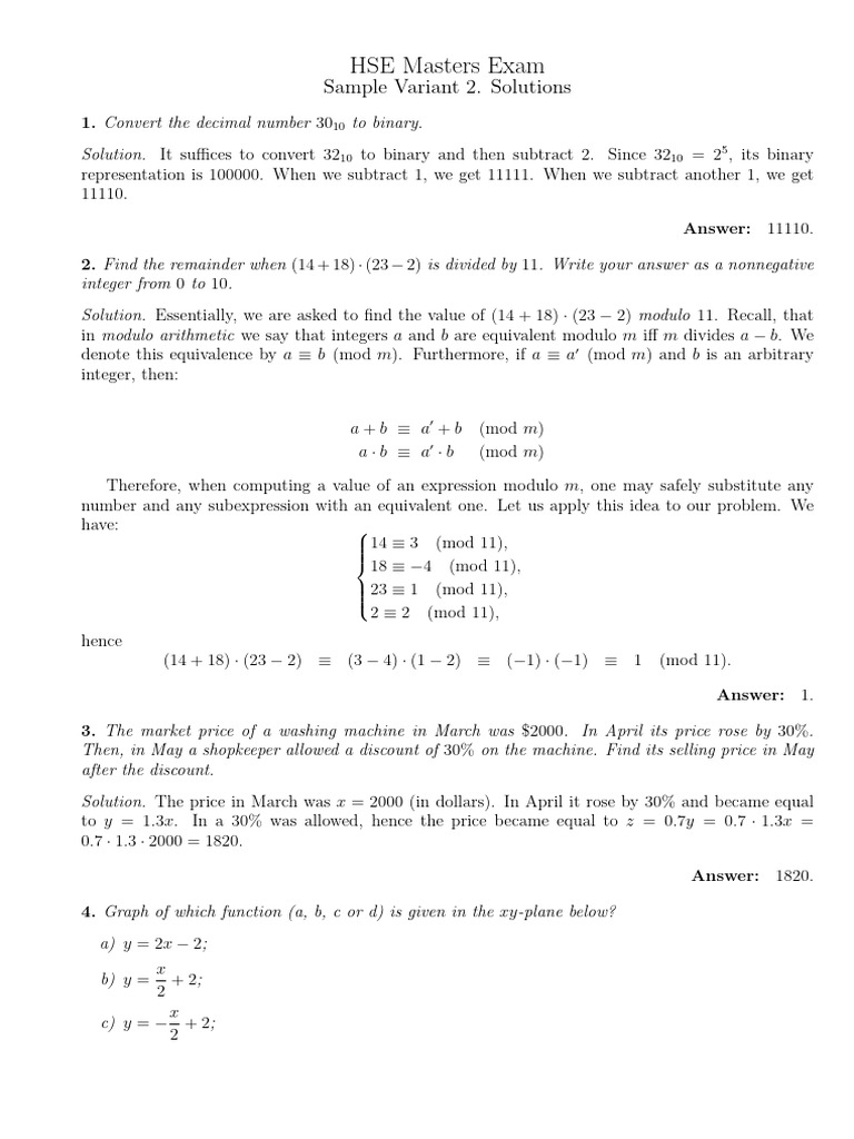 Master Ds Sample Solutions Var2 | PDF