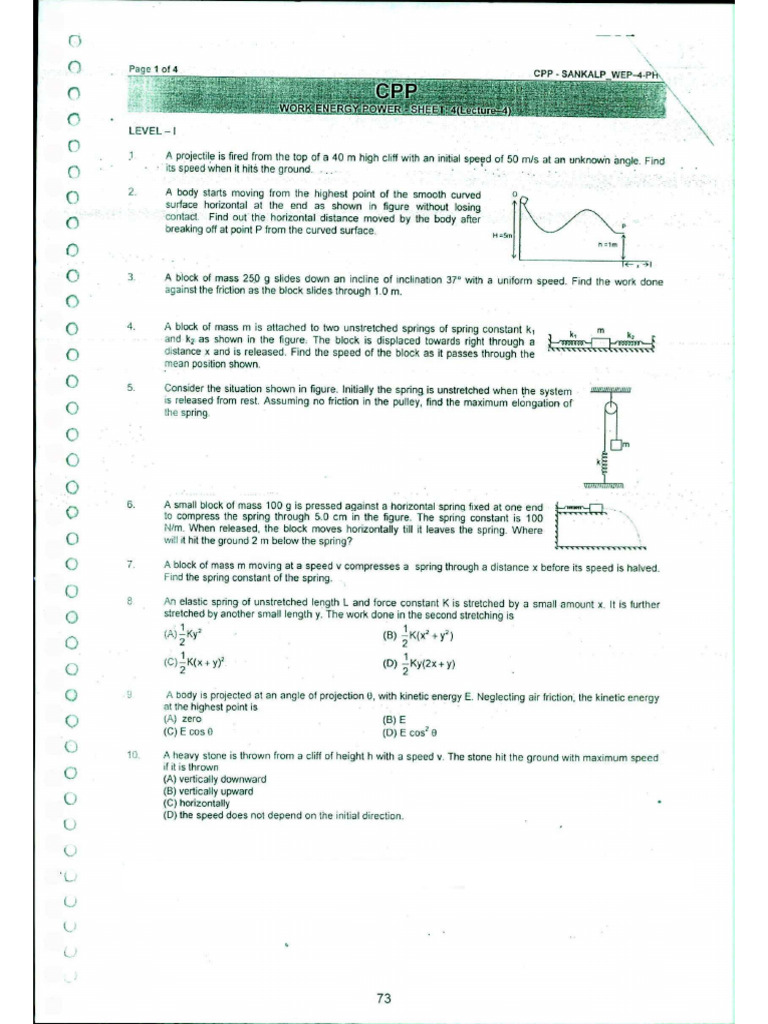 Wpe Sheet-4 | PDF