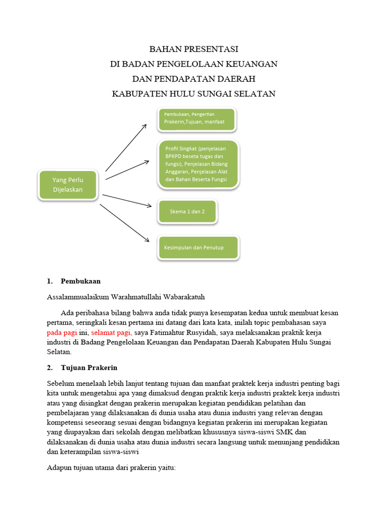 Bahan Presentasi | PDF
