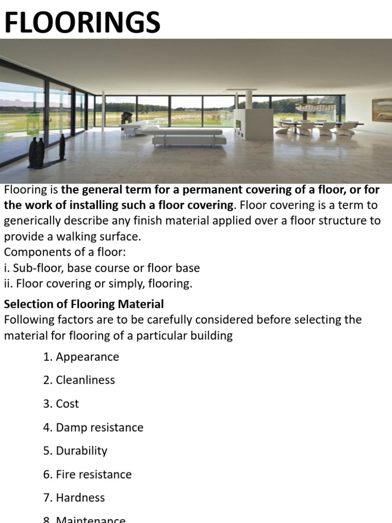 Flooring | PDF