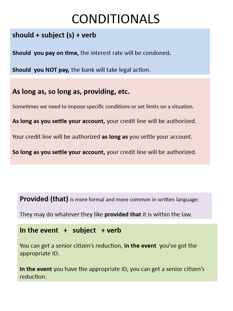 Understanding Conditional Statements | PDF
