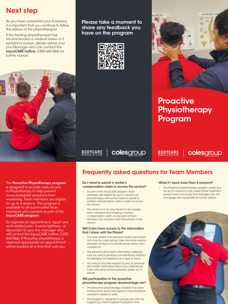 Proactive Physiotherapy Program Flyer | PDF