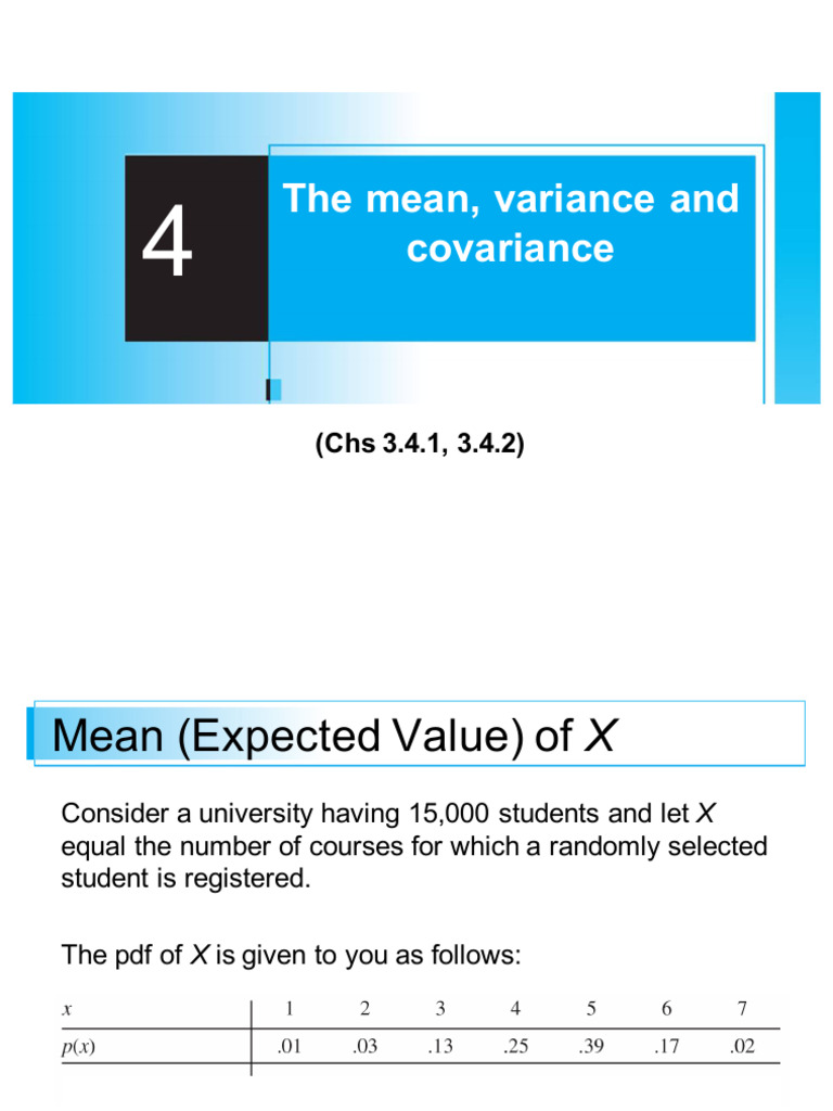 Lesson4 Expecvaletc 0 | PDF