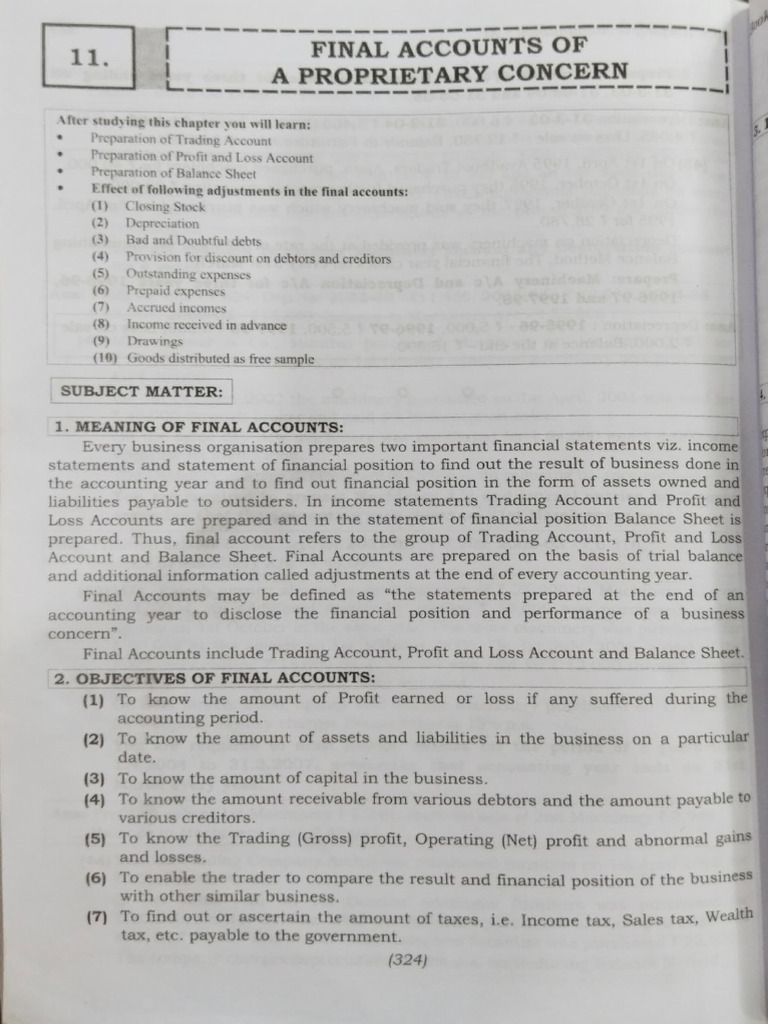 ACCOUNTS IMP | PDF
