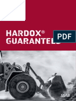 Hardox 450 Technical Data Sheet | PDF | Engineering Tolerance | Welding